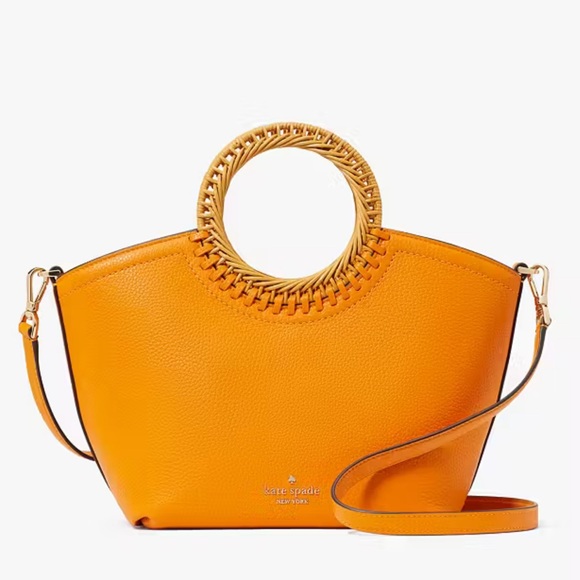 kate spade | Bags | Kate Spade Harbor Small Pebbled Leather Tote ...